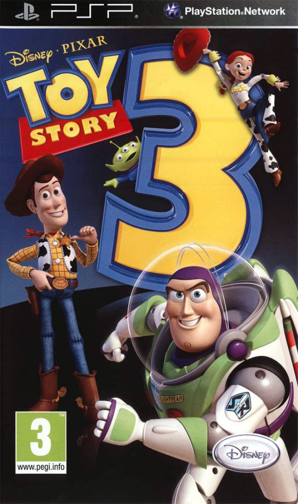 Carátula oficial de Toy Story 3: El Videojuego - PSP - 3DJuegos